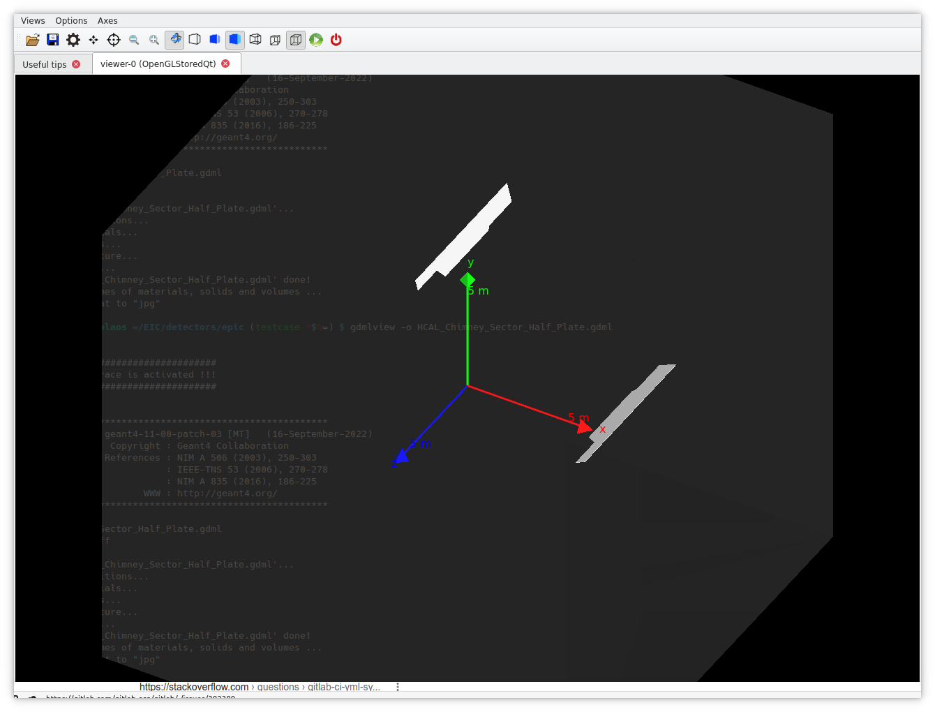 ROOT treats gdml rotations without explicit unit as degrees, but schema specifies default as ...