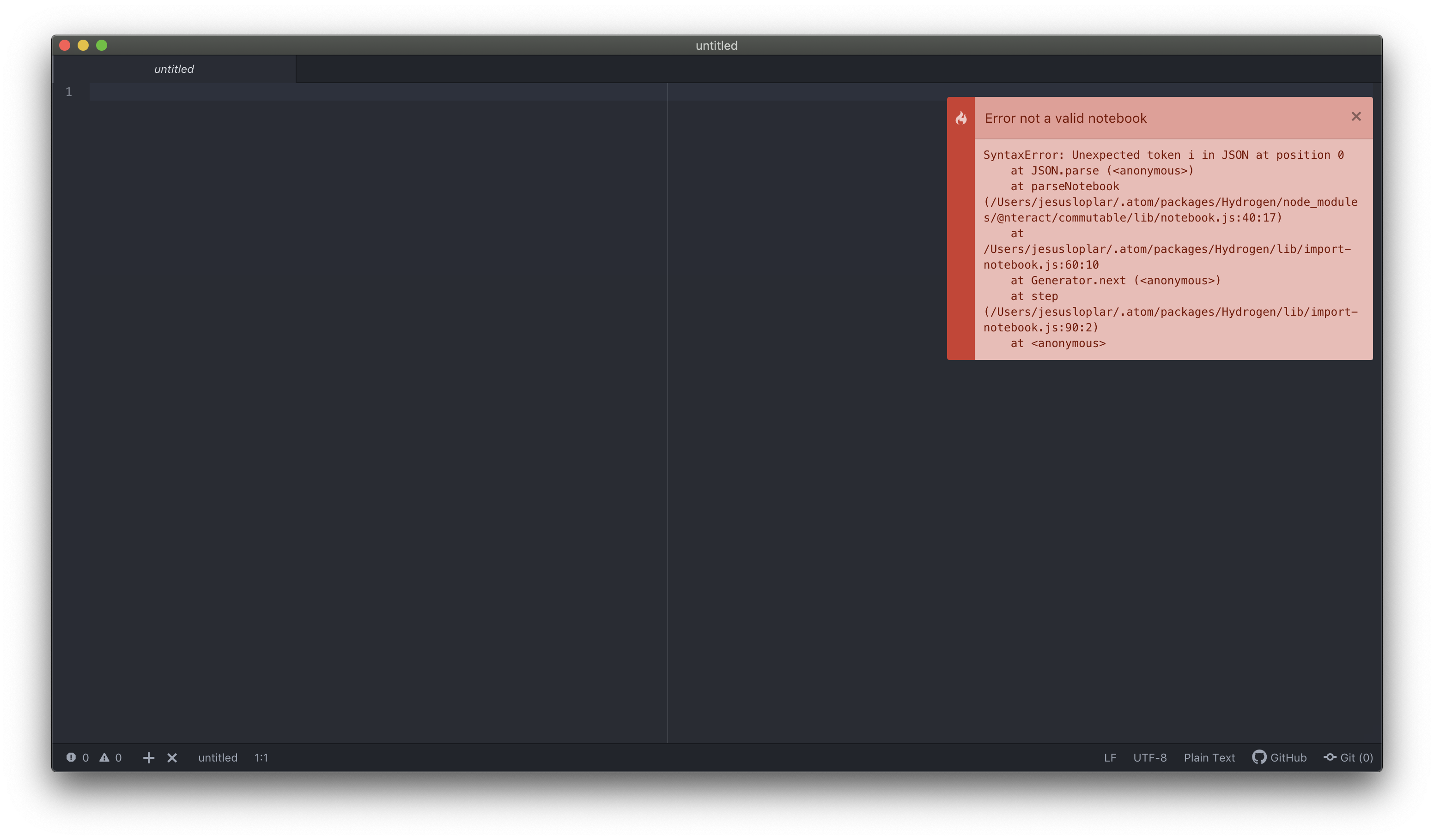No kernel for grammar JSON found · Issue #1704 · nteract/hydrogen · GitHub