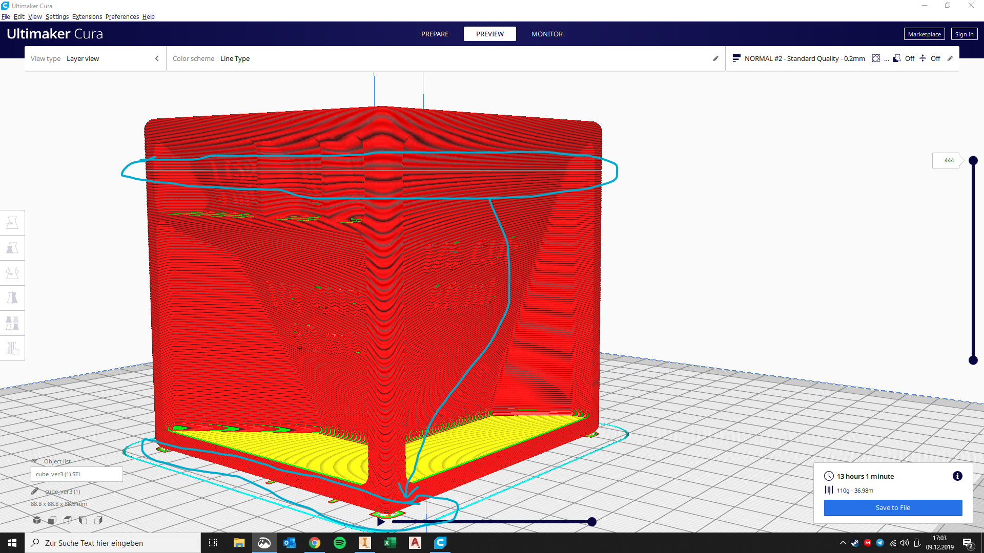 Missing layer depending on Initial Layer Height · Issue #6486 · Ultimaker/Cura · GitHub