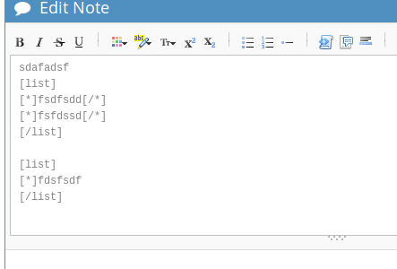 Bulleted and numberd lists problem with multiple elements em insted of li · Issue #33 · mantisbt ...