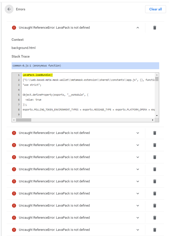 MetaMask / metamask-extension Build error on Windows10 · Issue #12168 · MetaMask/metamask ...