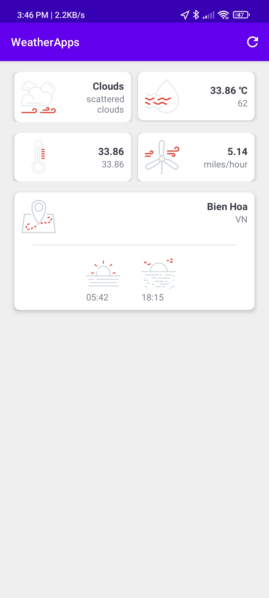 GitHub - LongTran1305/WeatherApp