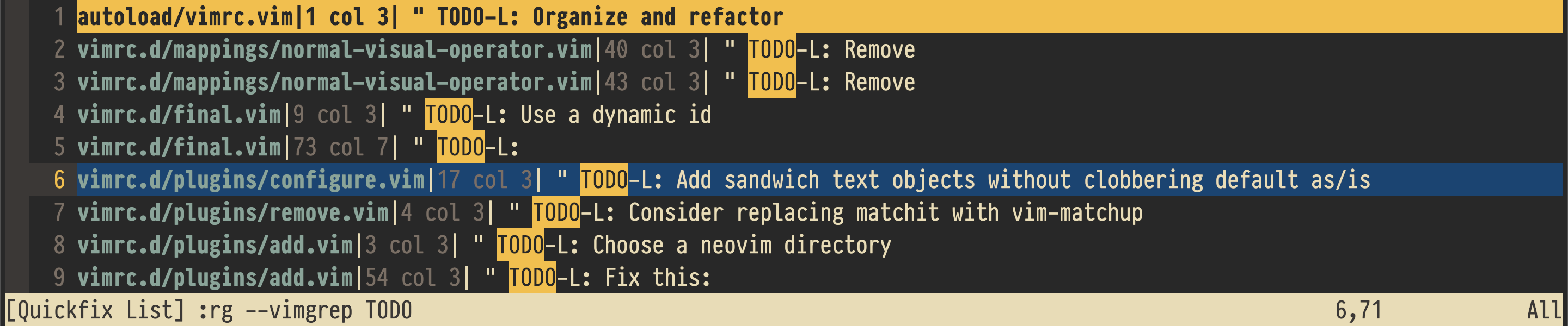 QuickFixLine is too similar to Search · Issue #292 · ellisonleao ...