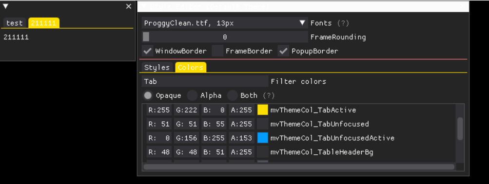 Tab bar underline · Issue #1895 · hoffstadt/DearPyGui · GitHub
