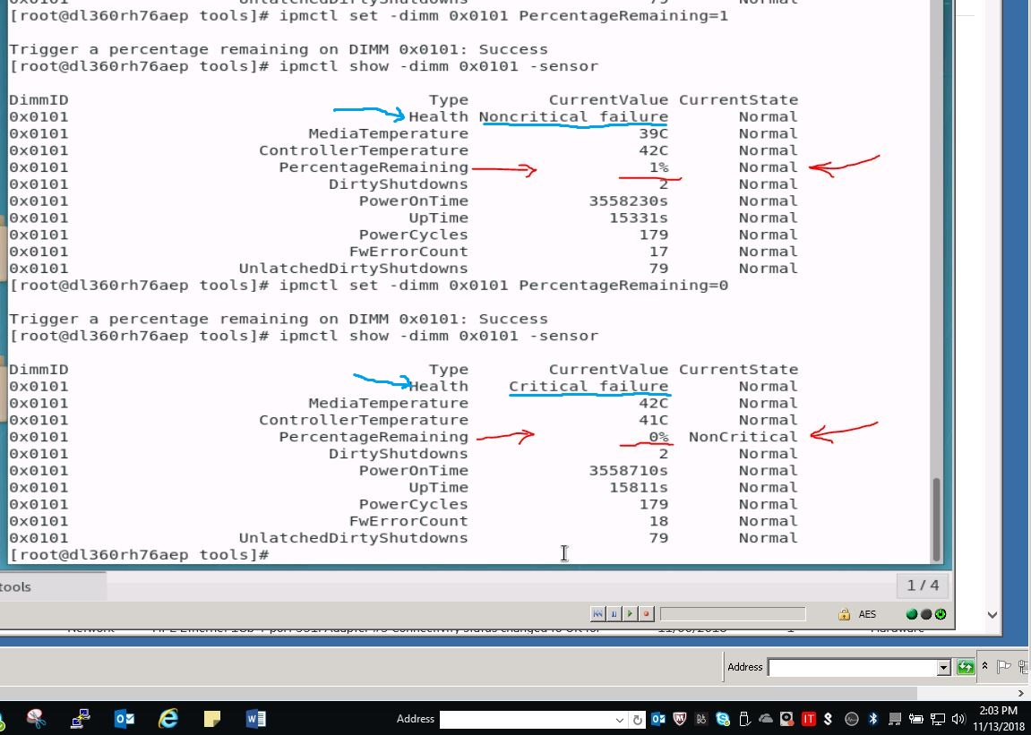 ipmctl tool in RHEL 7.6 is updating the fields incorrectly for AEP Smart Info · Issue #74 ...