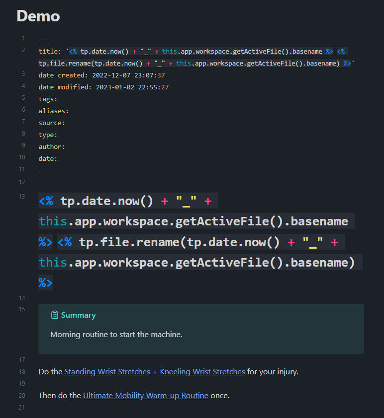 Create new note from template isn't keeping the template note title · Issue #979 · SilentVoid13 ...