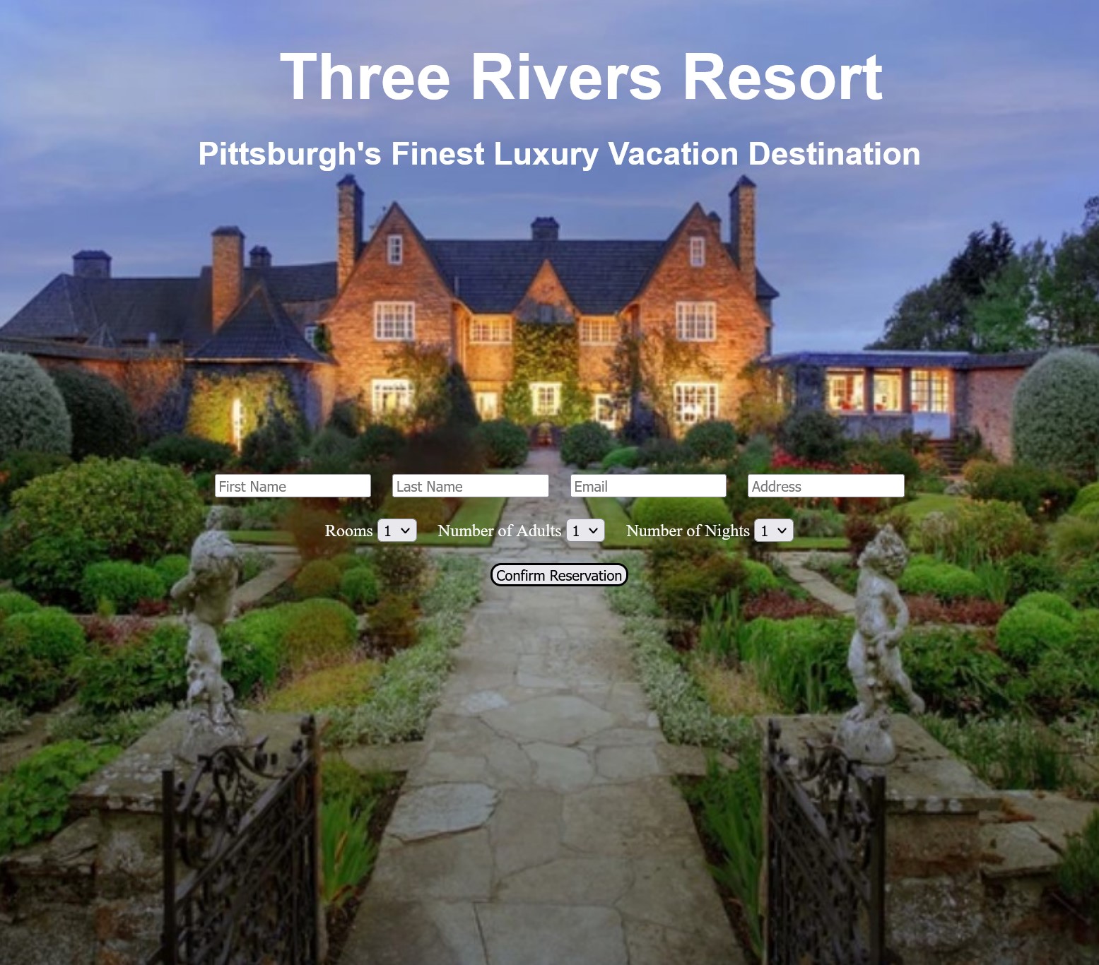 GitHub - Grantj24/Hotel-Website: a simple booking form website project ...