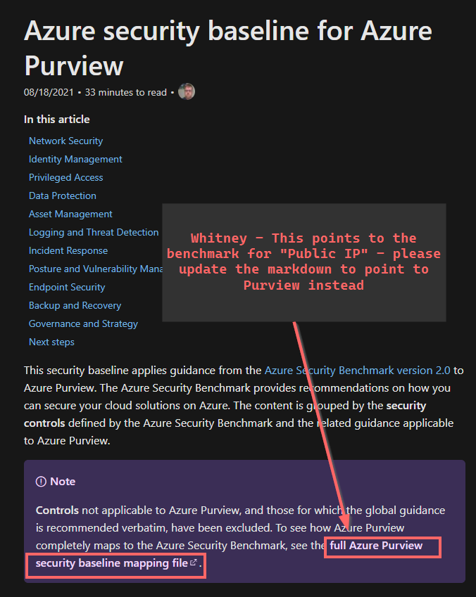 Link to Sec Baseline CSV is wrong · Issue #80074 · MicrosoftDocs/azure-docs · GitHub