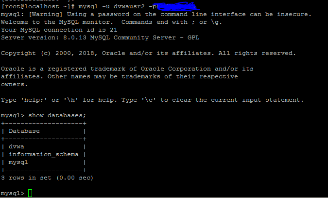Could Not Connect To Mysql Service · Issue 284 · Digininjadvwa · Github