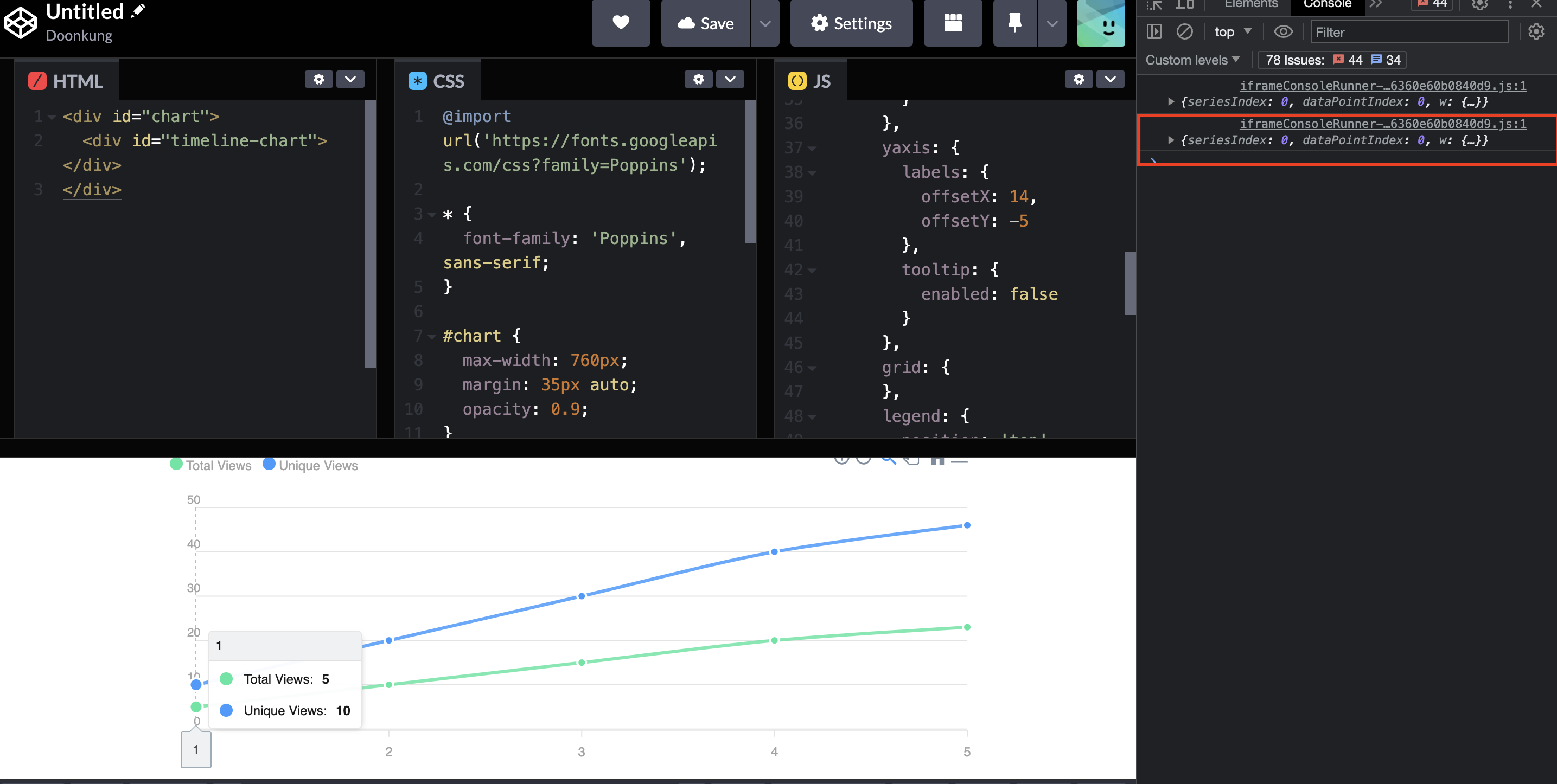 Event Markerclick Return Seriesindex Is Wrong When Click First Marker With Multiple Line Chart