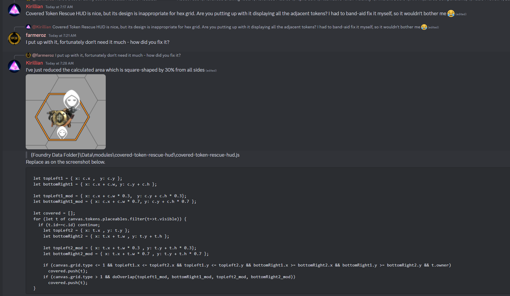 GitHub - TheFabulousIronChef/covered-token-rescue-hud-GURPS: Just trying to make it work with ...