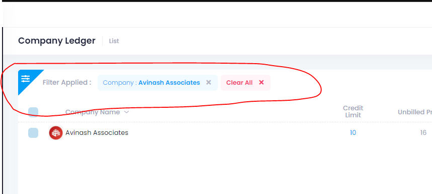 Payment Log Page When We Apply Filter There Should Be A Label Of Applied Filter · Issue 2141