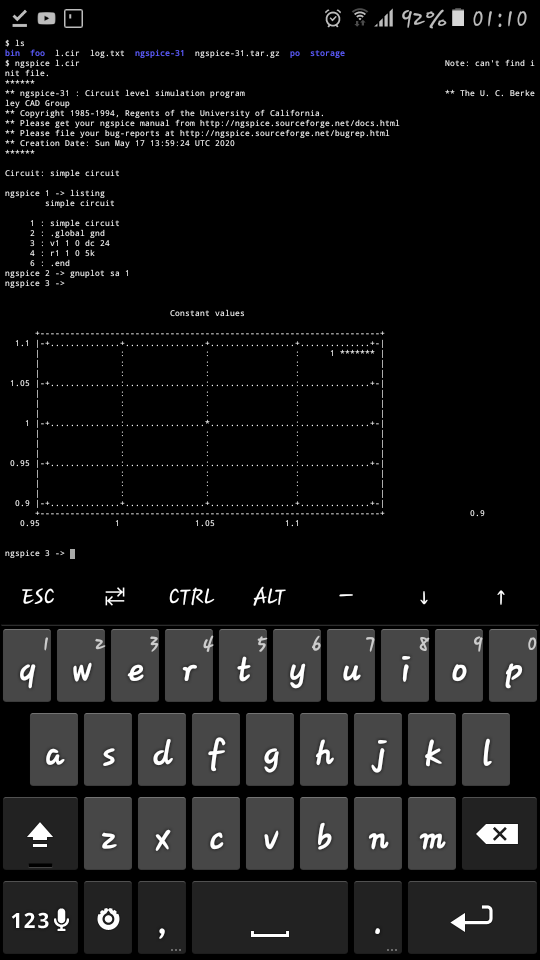 Ngspice · Issue 8143 · Termuxtermux Packages · Github