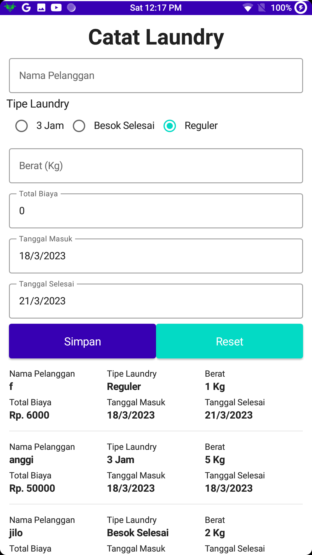 GitHub - anigato/AplikasiLaundry: Membuat aplikasi laundry menggunakan jetpact compose android stuio