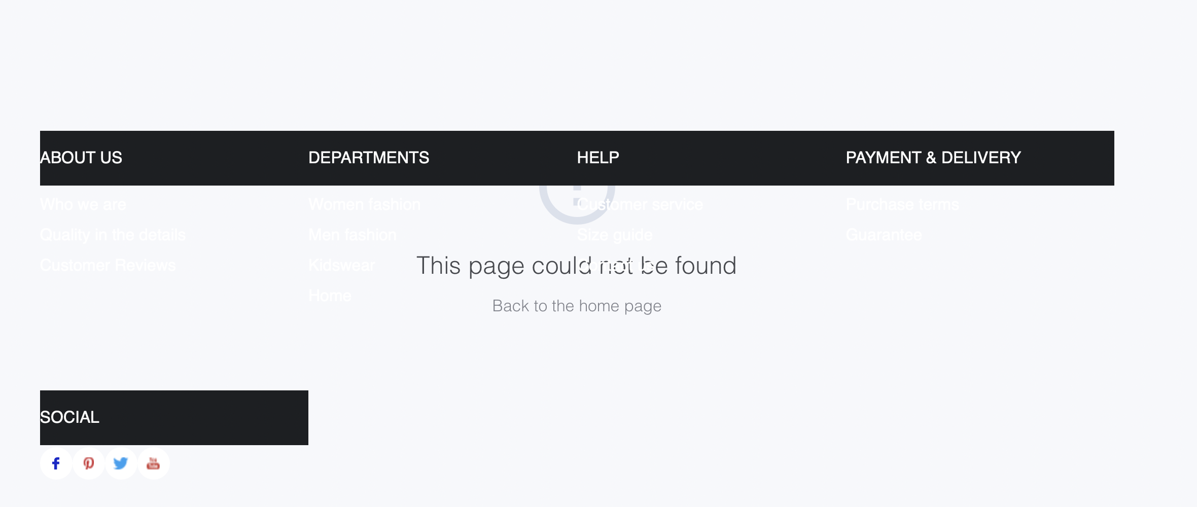 [BUG] "/Detailed Cart": This page could not be found · Issue #2217 ...