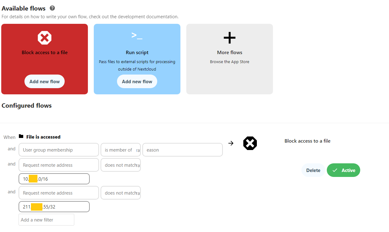 Shareing web link, can’t restrict IP with “File access control” · Issue #309 · nextcloud/files ...