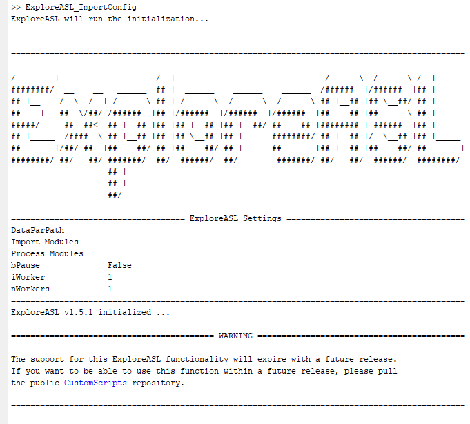 Add warning & URL · Issue #523 · ExploreASL/ExploreASL · GitHub