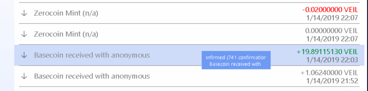 Missing balance after upgrading to wallet 1.0.0.10 · Issue #295 · Veil-Project/veil · GitHub