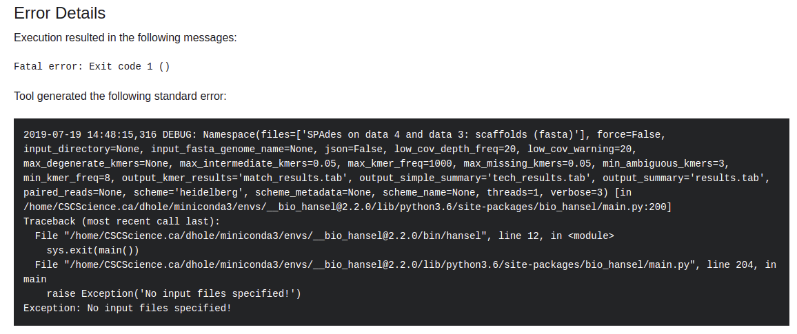 Biohansel does not recognize collections of SPAdes assemblies without .fasta extension · Issue ...