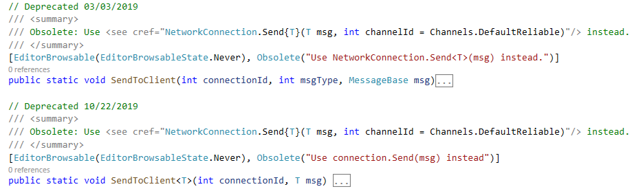 Documentation for obsoletes does not show alternatives · Issue #1546 ...