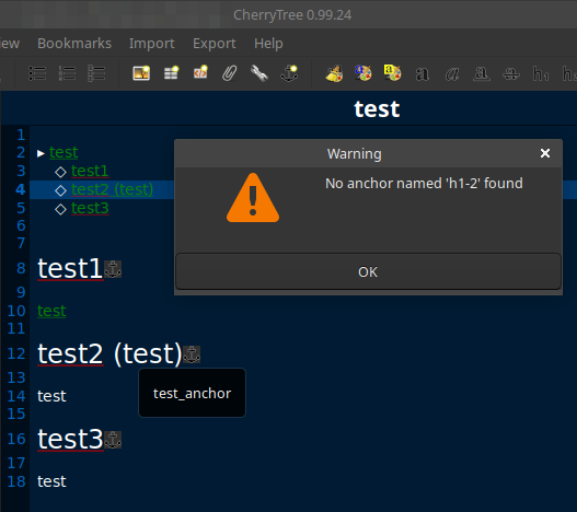 Creation of a table of content · Issue #1382 · giuspen/cherrytree · GitHub