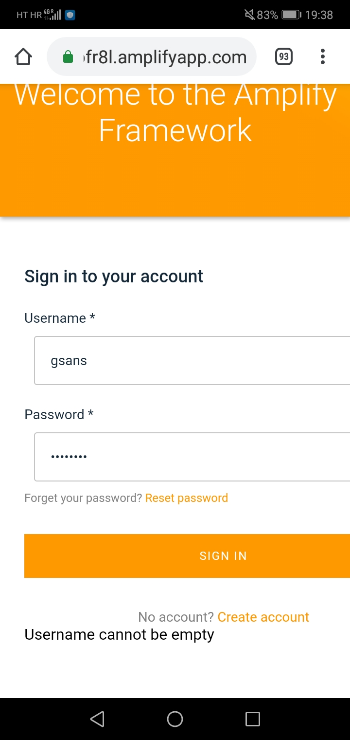 Authentication Control Shows Error When Signing In · Issue 3940 · Aws