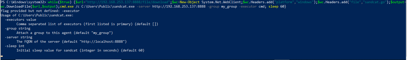 Unable to run agent while · Issue #523 · mitre/caldera · GitHub