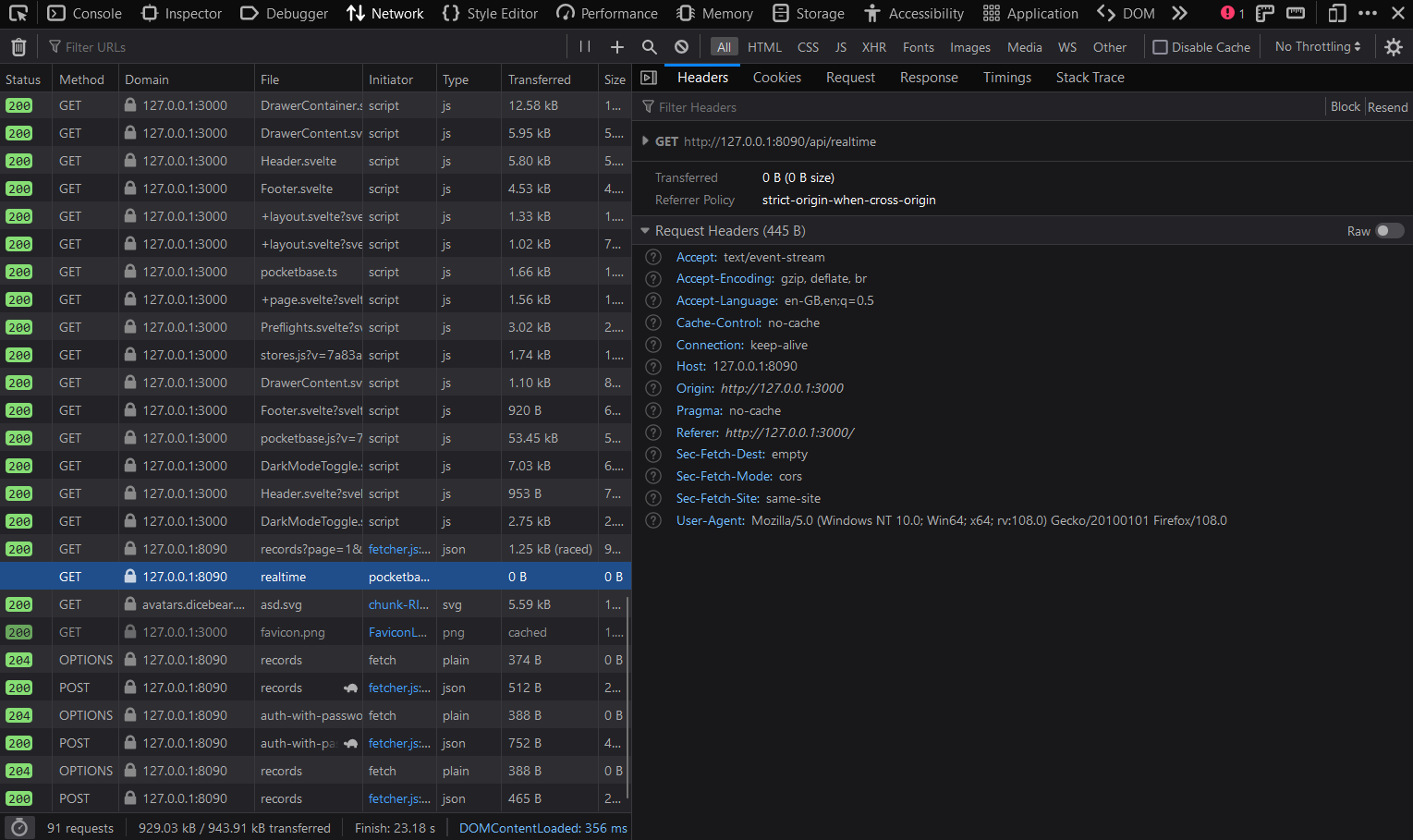 Realtime not working on local · pocketbase pocketbase · Discussion #1515 · GitHub