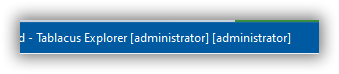 Main window title bar user name doubled · Issue #344 · tablacus/TablacusExplorer · GitHub