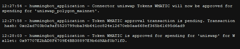 V1.13 Install from source Gateway uniswap polygon nonce issue · Issue #61 · hummingbot/gateway ...