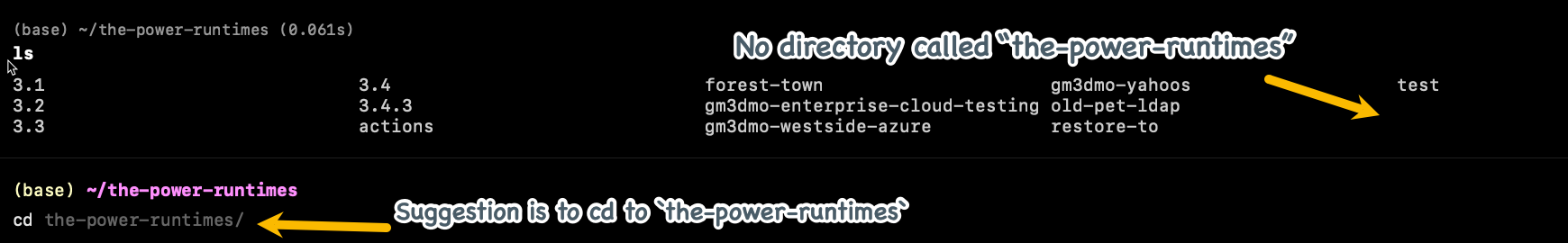 Completion suggests files which do not exist in a directory · Issue #1425 · warpdotdev/Warp · GitHub