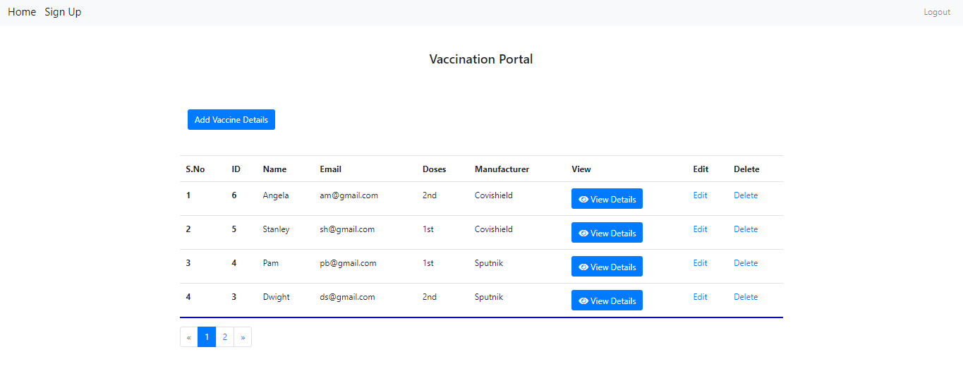 GitHub - AkshaySRajguru/vaccinationportal: a django based web app to ...