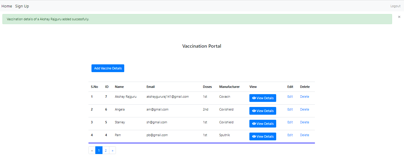 GitHub - AkshaySRajguru/vaccinationportal: a django based web app to register vaccination ...