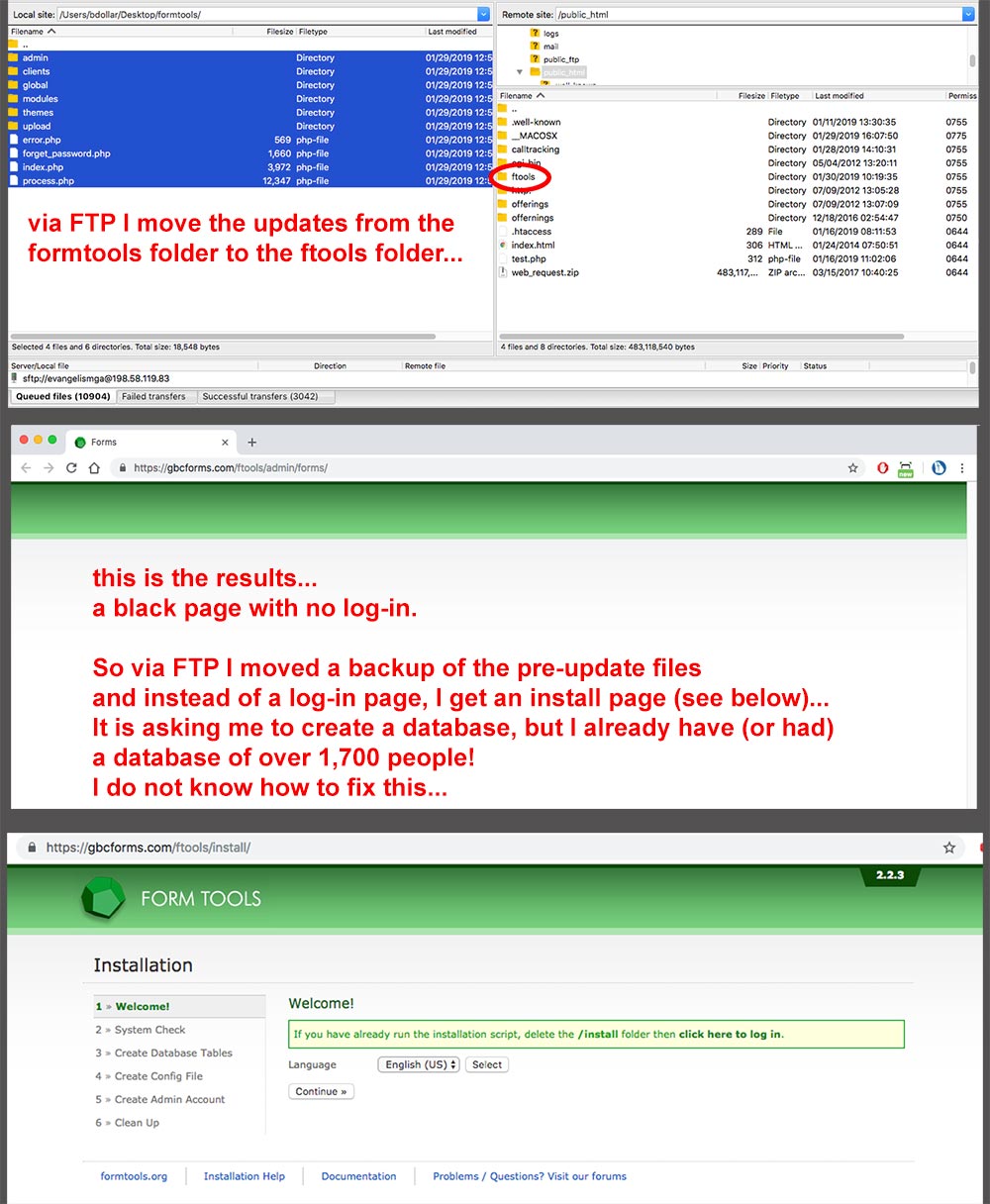 Update ftools to formtools · Issue #464 · formtools/core · GitHub
