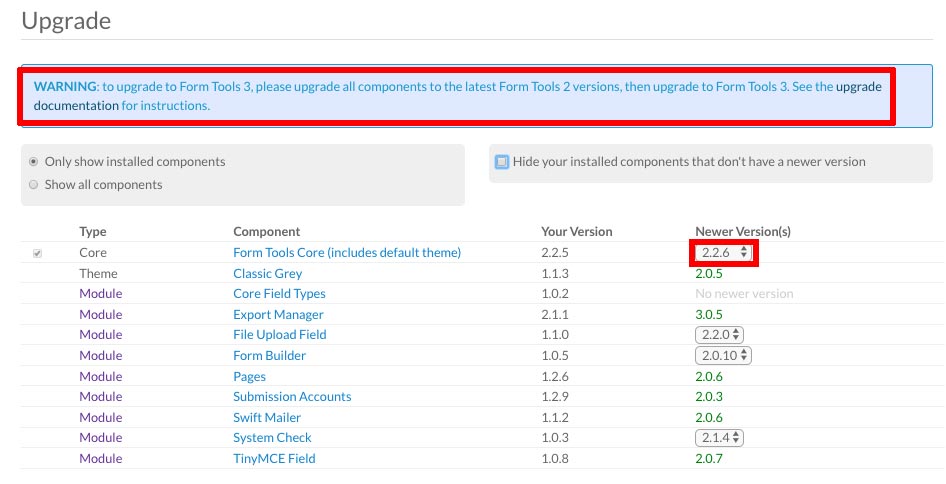 Update ftools to formtools · Issue #464 · formtools/core · GitHub