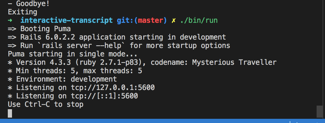 Can not run project locally · Issue #9 · EasyGerman/interactive-transcript · GitHub