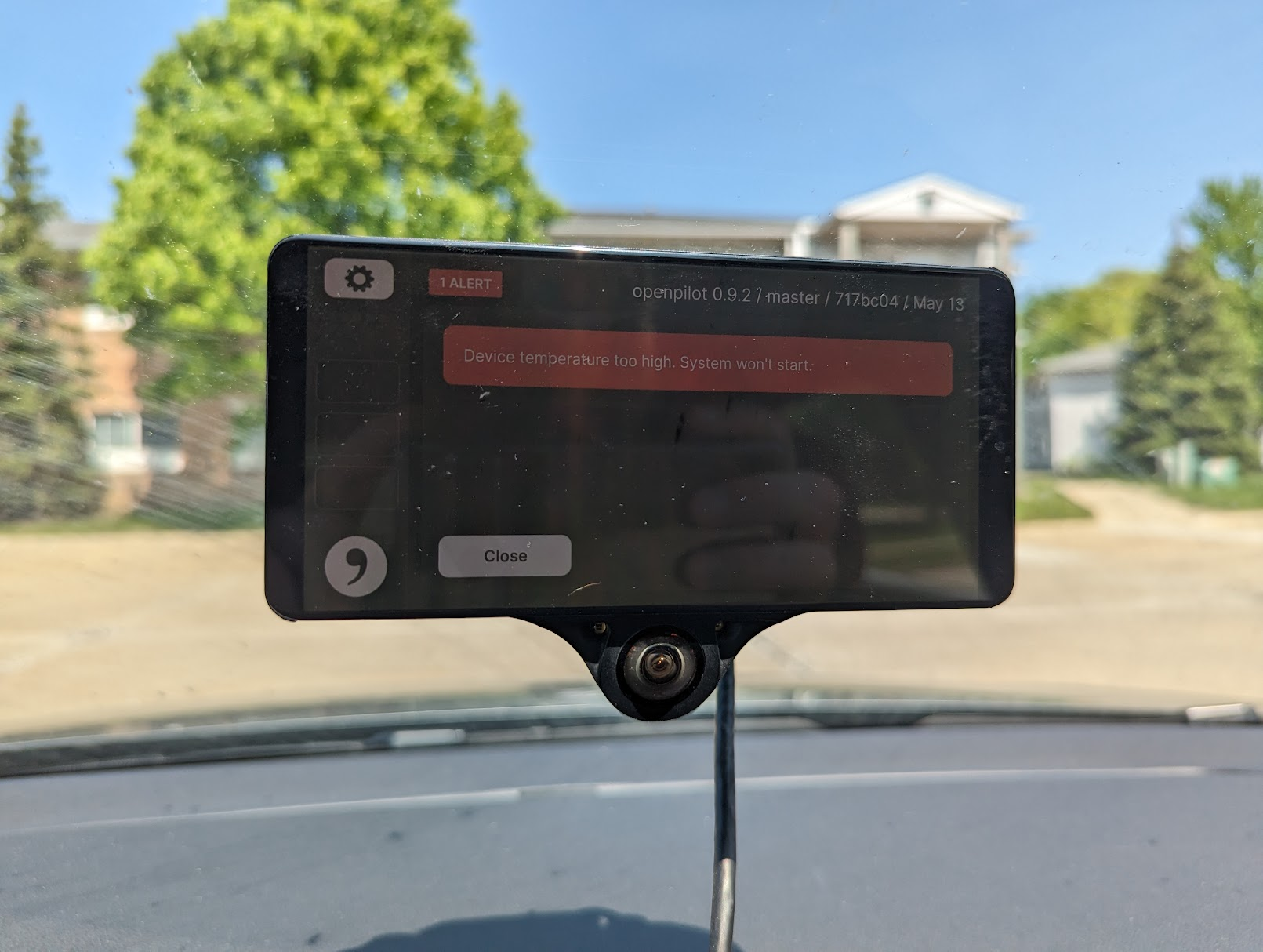 openpilot failure after overtemp startup · Issue #28202 · commaai/openpilot · GitHub