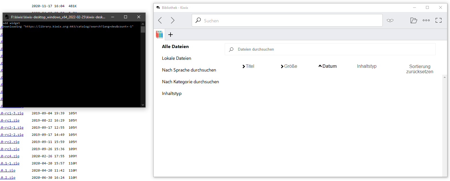 Not loading online article list · Issue #802 · kiwix/kiwix-desktop · GitHub