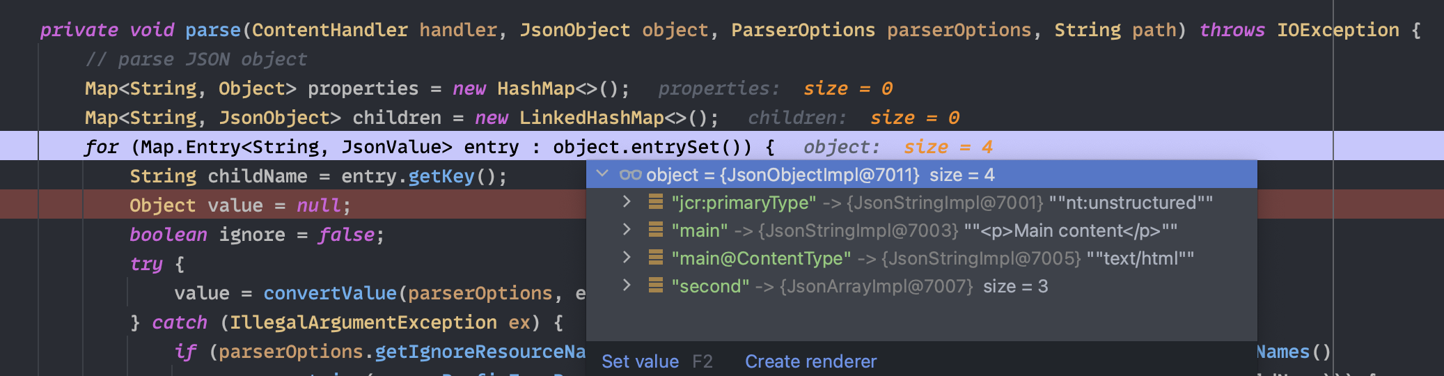 [content Fragment] Non Deterministic Behavior Of `hashmap` Might Fail Tests Using