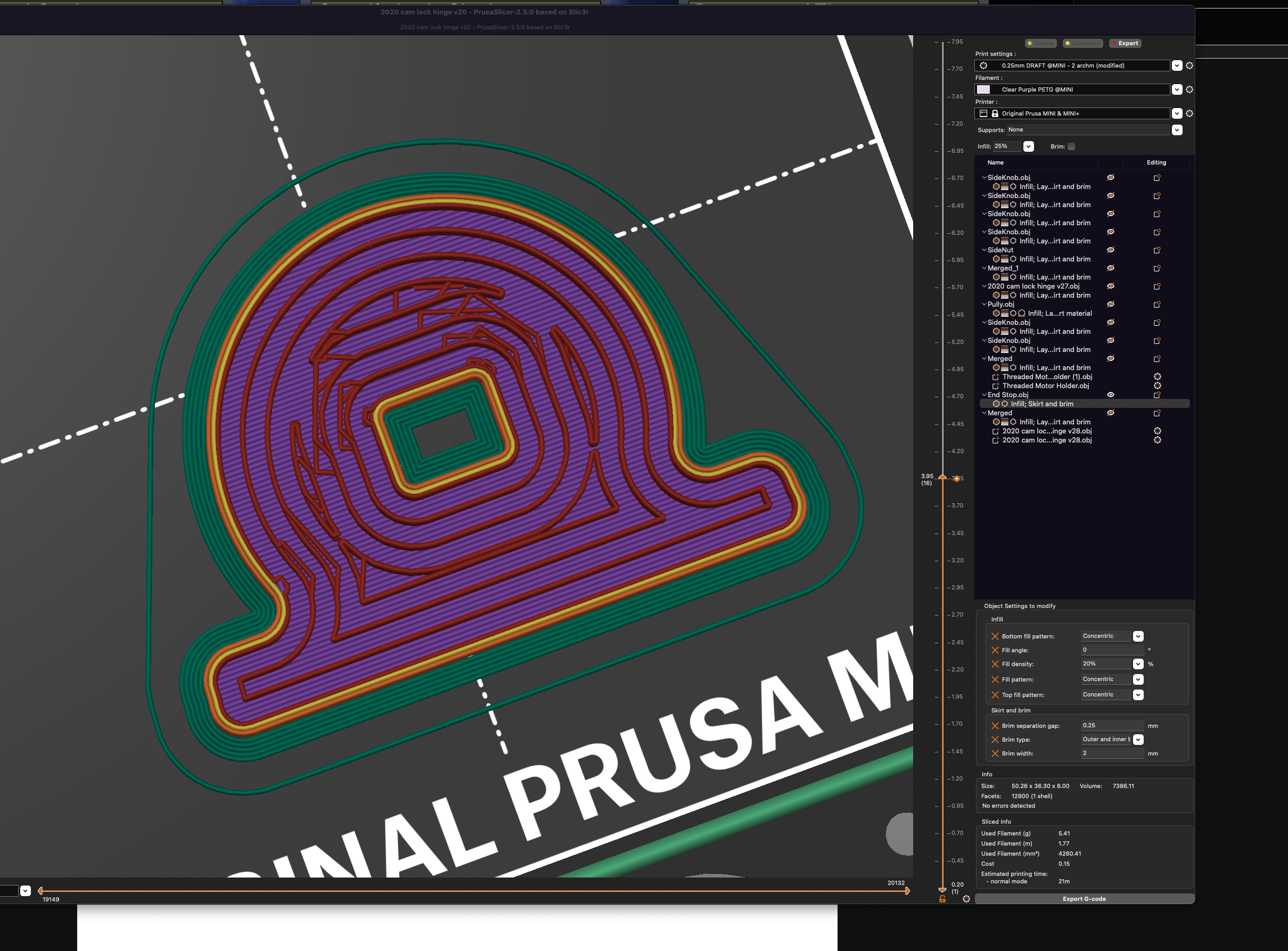 Issues with concentric infill. Lines being drawn into thin air · Issue ...