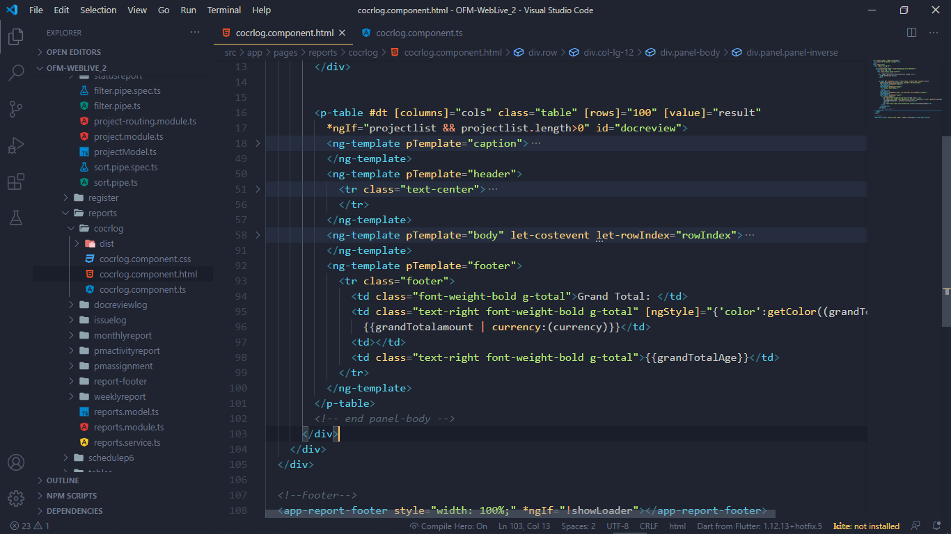 Not getting my last row (Grand Total Column) at Last (Instead getting as a First Row) in Excel ...