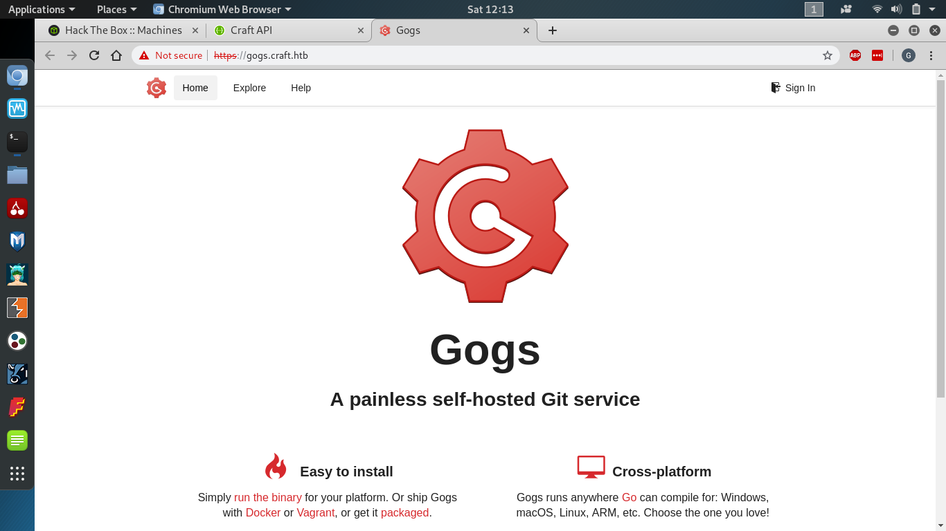 GitHub - tilznit/craft.htb: Write up for the craft machine from hackthebox