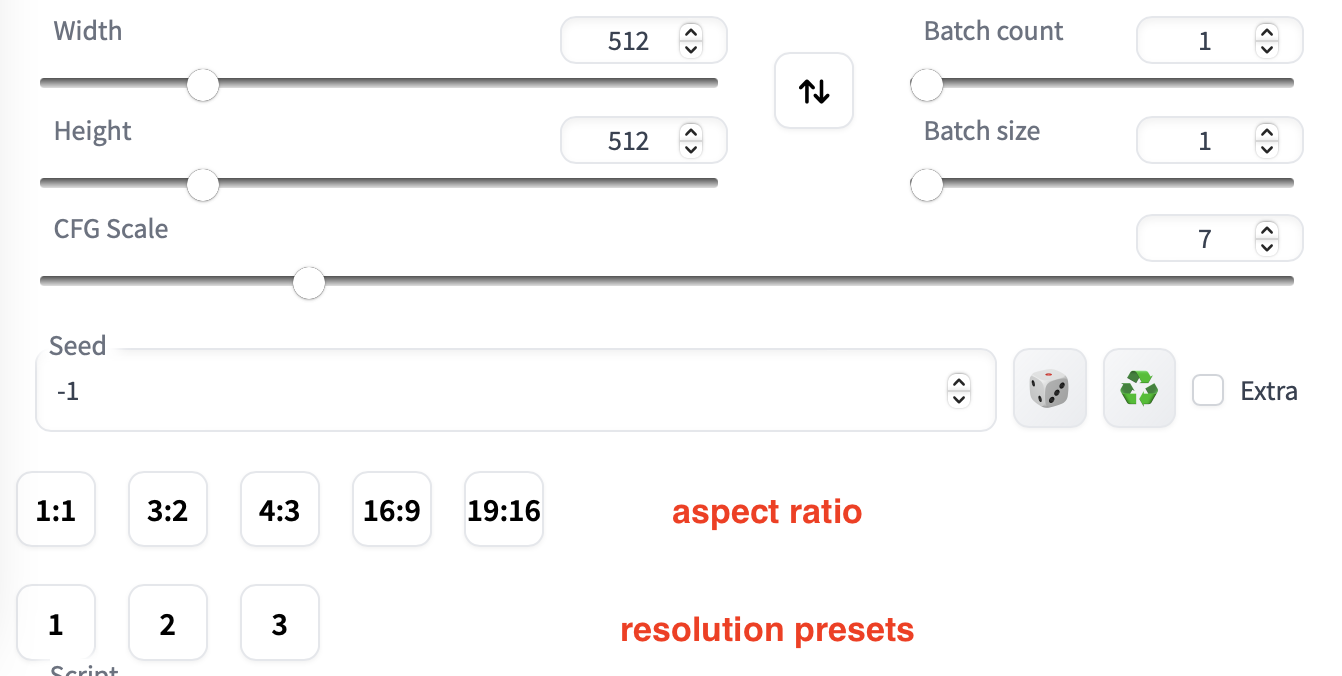 idea: make resolution presets · Issue #3 · alemelis/sd-webui-ar · GitHub