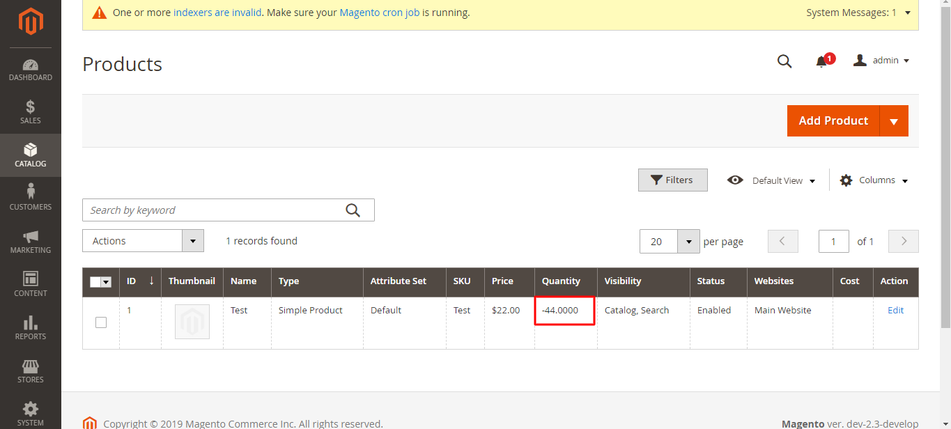 Add more than available qty order placed successfully · Issue #22443 · magento/magento2 · GitHub