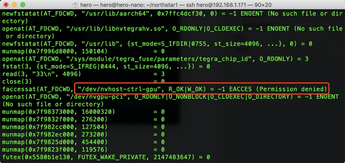 Permission denied when using GPU in a container · Issue #334 · esrlabs/northstar · GitHub