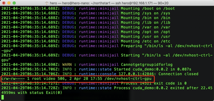 Permission denied when using GPU in a container · Issue #334 · esrlabs/northstar · GitHub