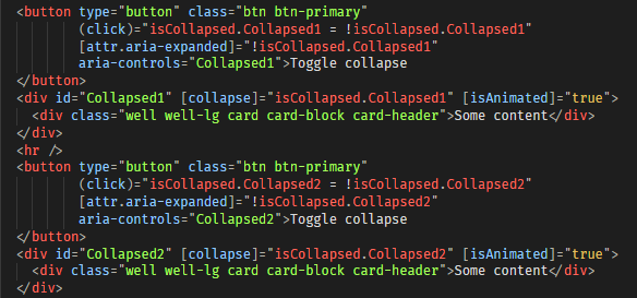 Collapse with several collapse contents on one page · Issue #1423 ...