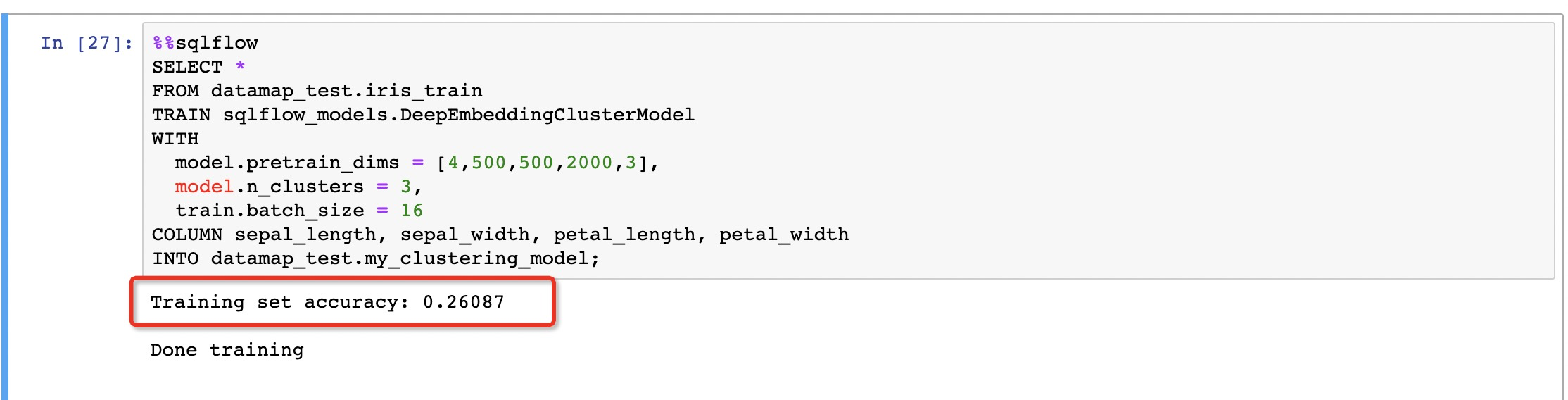 Metric Accuracy Should Be Remove When Compiling Deepembeddingcluster · Issue 870 · Sql 7960
