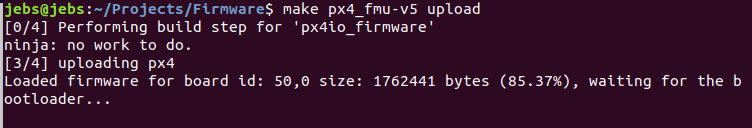 Loaded firmware for board id: 50,0 size: 1657824 bytes (80.31% ...
