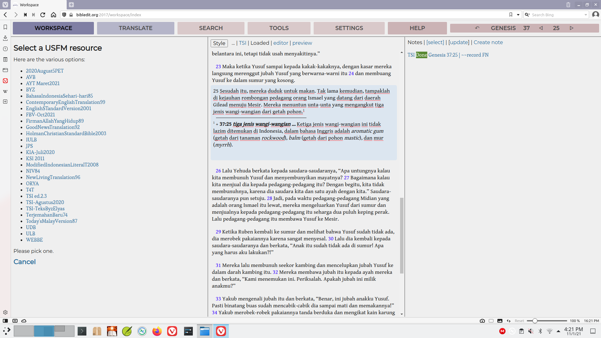 Bibledit client does not display Byzantine USFM resource · Issue #695 · bibledit/cloud · GitHub